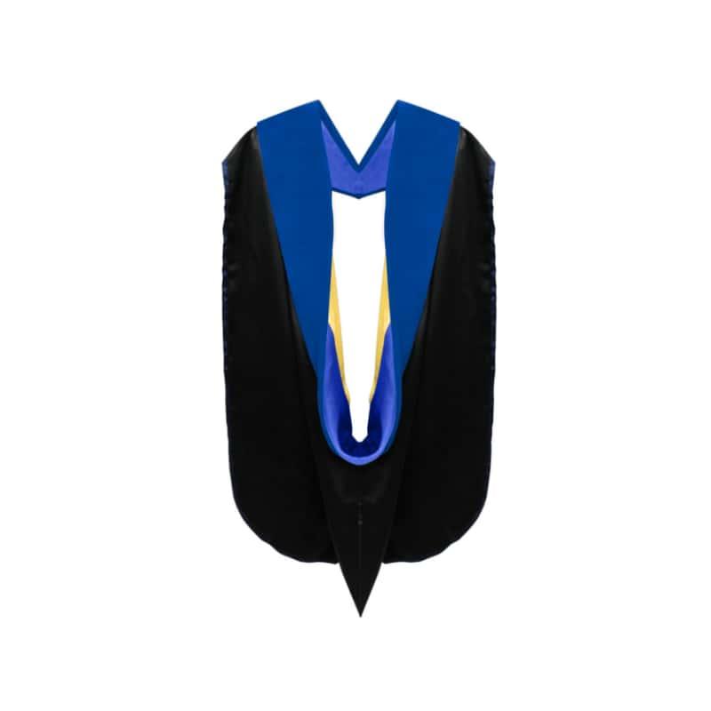 Phd Doctor Hood Royal Blue Velvet - Royal & Gold - The Official Source ...