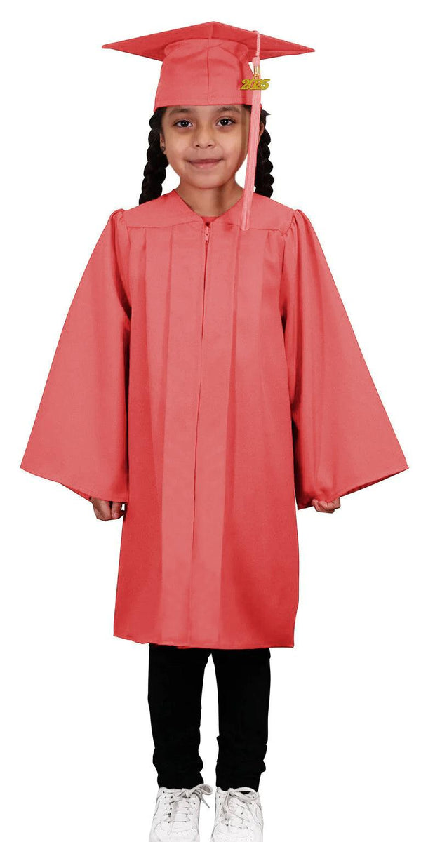 Matte Pink Kindergarten/Preschool Cap & Gown - The Official Source for ...
