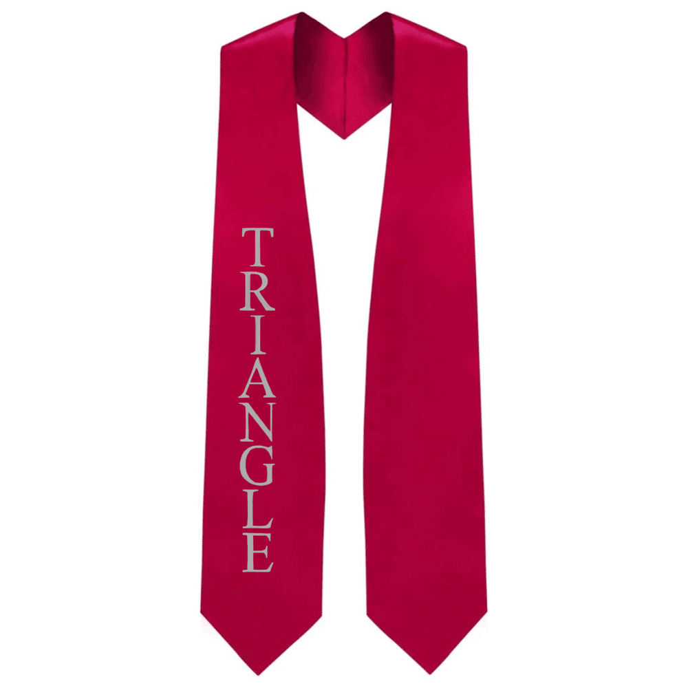 Triangle Greek Lettered Stole - The Official Source for Graduation Gown ...