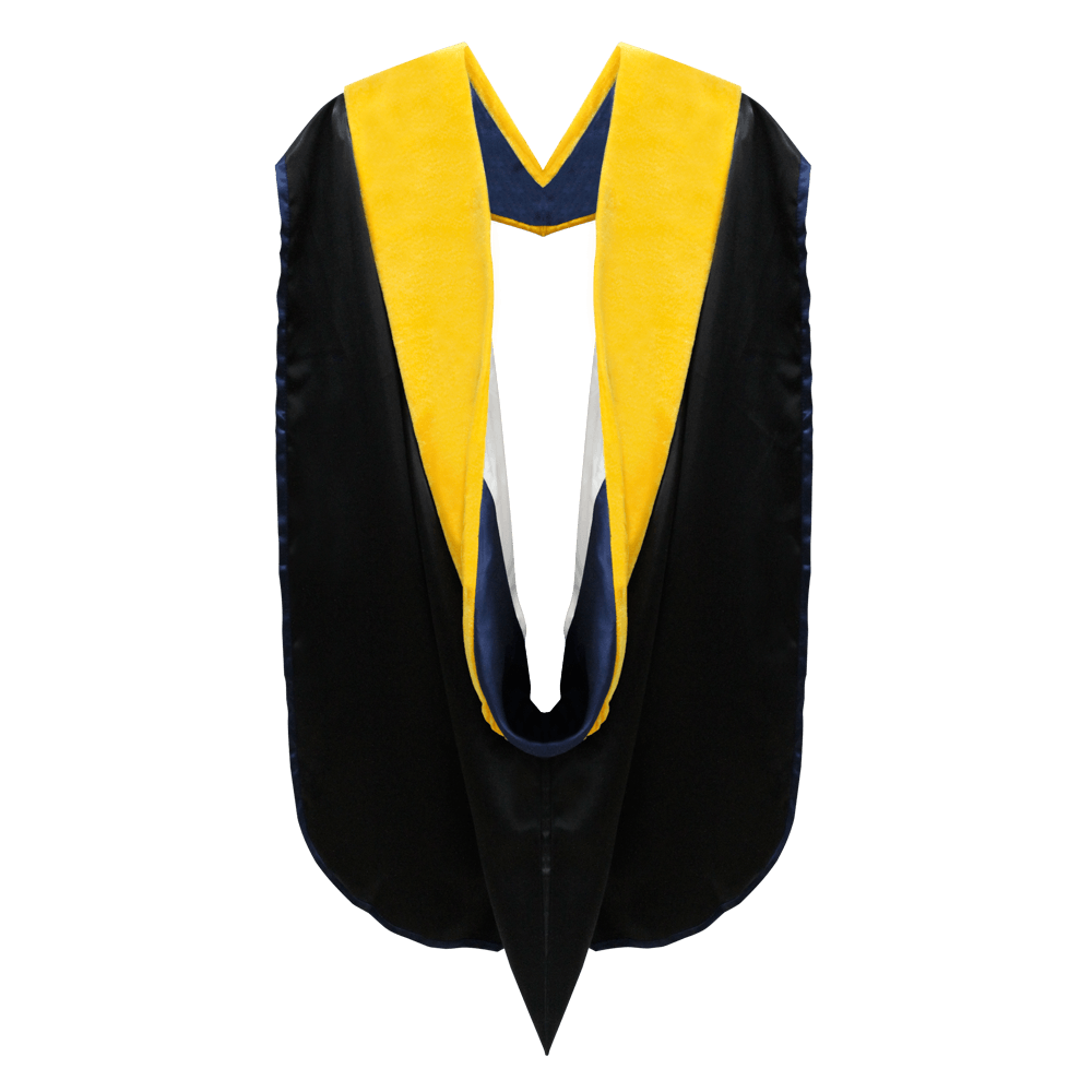 Deluxe Doctorate Hood - CUSTOM YOUR OWN - The Official Source for ...